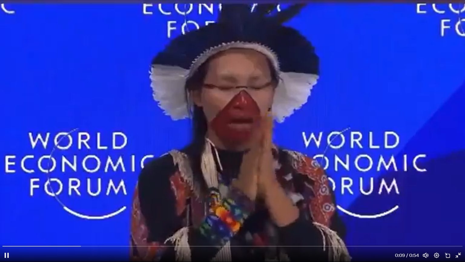 Witch sets the scene at WEF Davos 2024 | Christian Voice UK